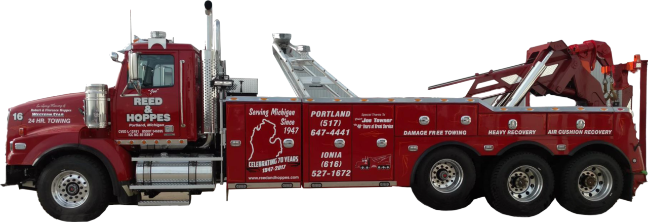 Towing Services | Reed & Hoppes Towing